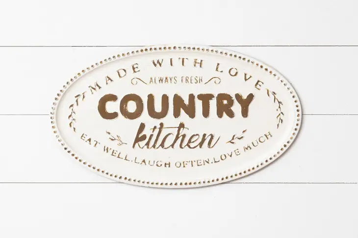 Country Kitchen Sign – The Gingered Farmhouse