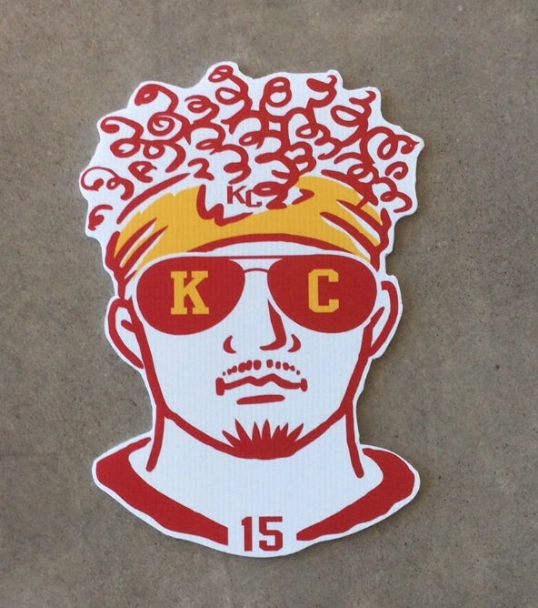 Patrick Mahomes Fathead – The Gingered Farmhouse