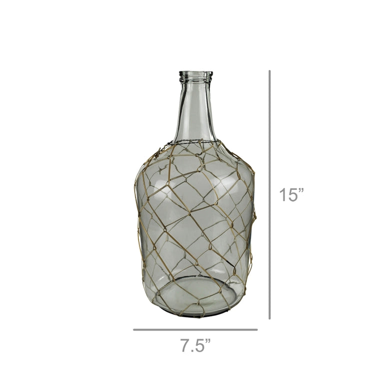 Conde Longneck Glass Cane Bottle – The Gingered Farmhouse