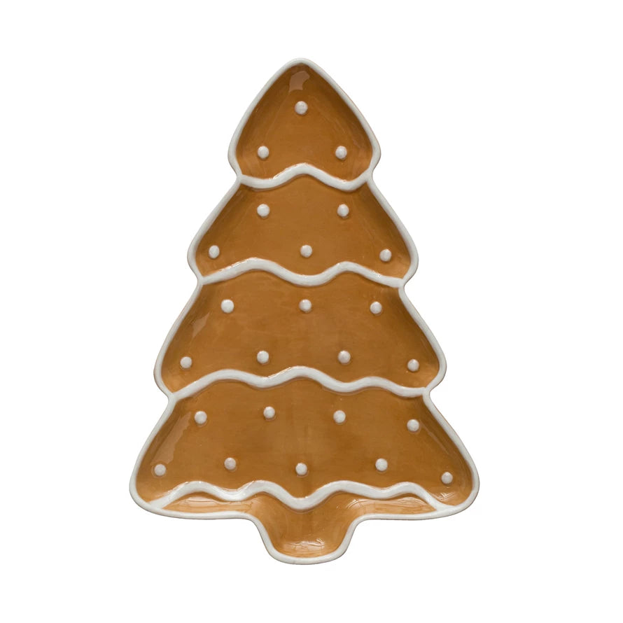 Gingerbread Tree Shaped Platter – The Gingered Farmhouse