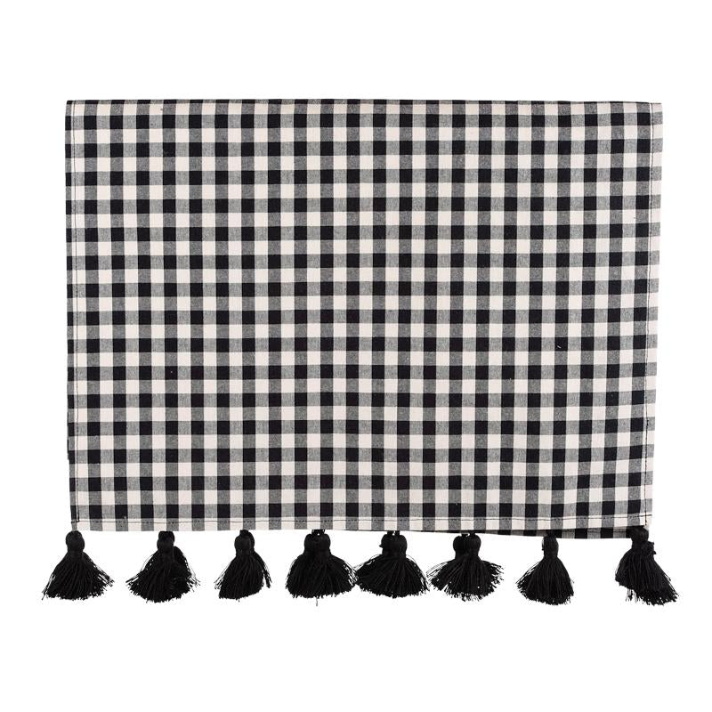 Black and White Check Runner – The Gingered Farmhouse