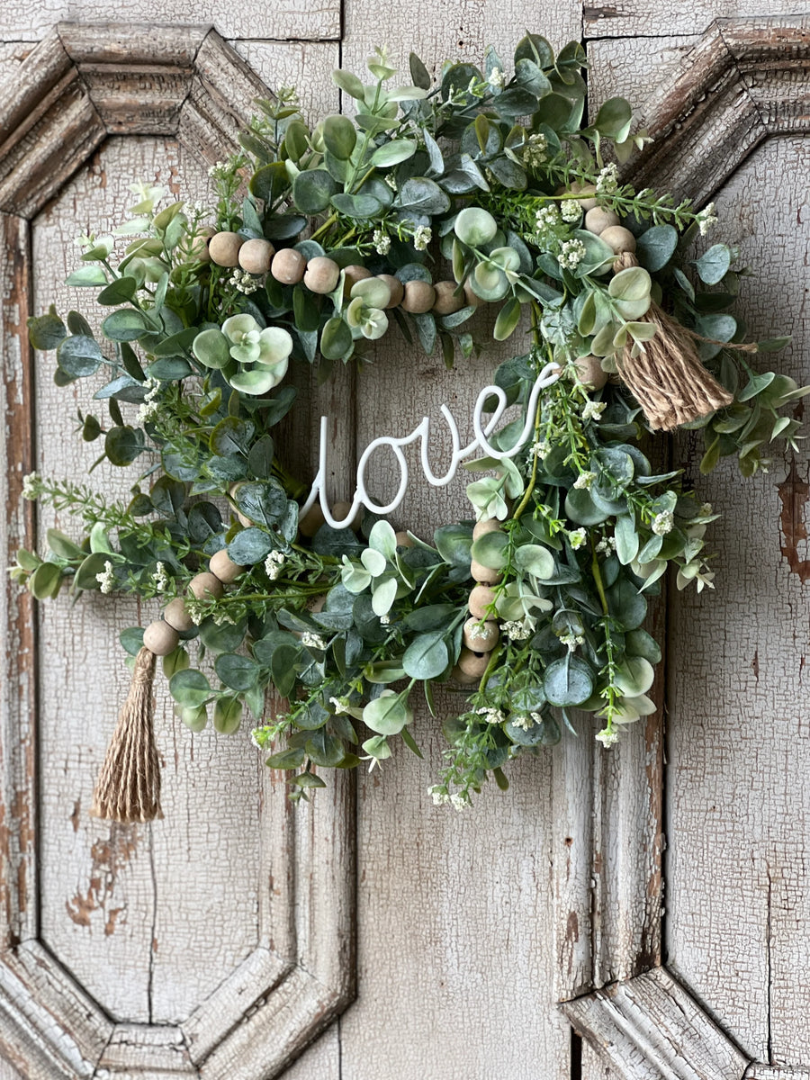Beaded Love Garland – The Gingered Farmhouse