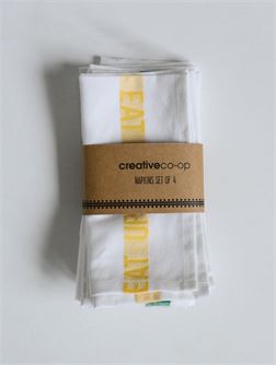 Eat Napkins, Set of 4 – The Gingered Farmhouse